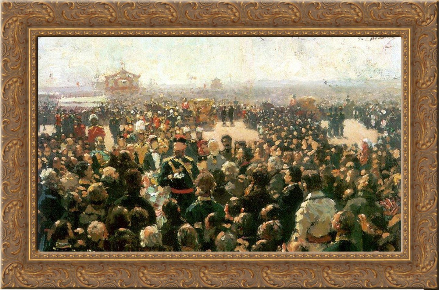 Reception for Local Cossack Leaders by Alexander III in the Court of ...