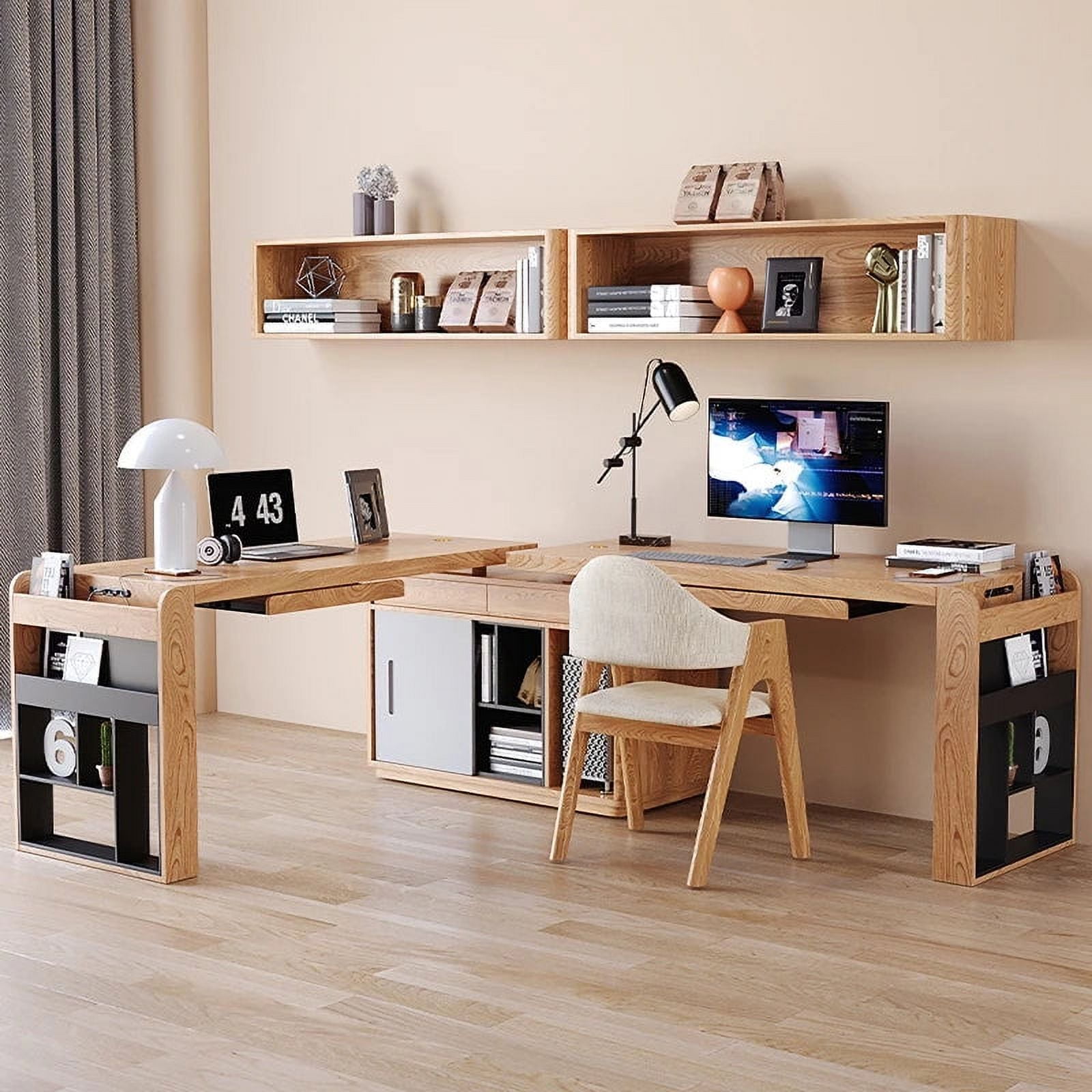 Reception Modern Console Table Laptop Executive Study Gaming Office ...