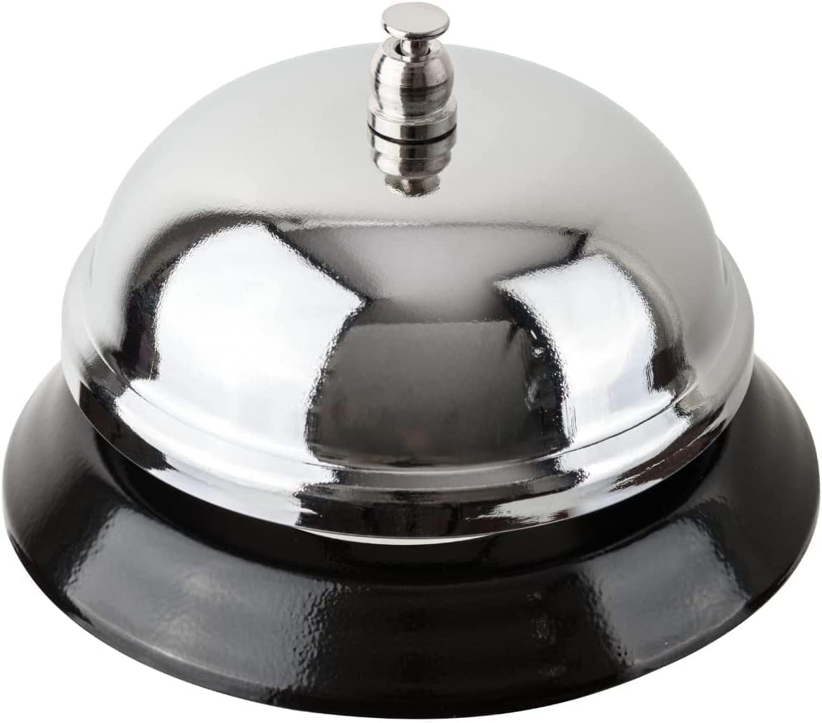 Reception desk counter desk calling bell butler waiter bell stainless ...