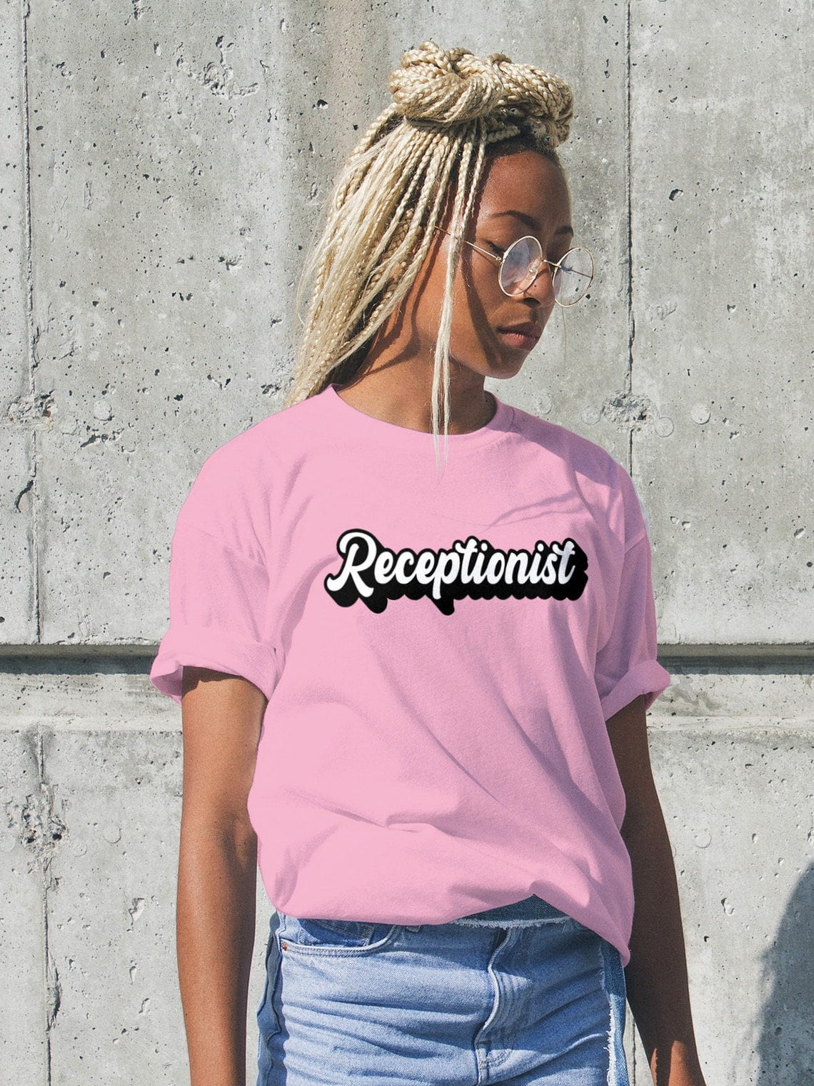 Receptionist Shirt, Secretary Shirt, School Secretary, Administant ...