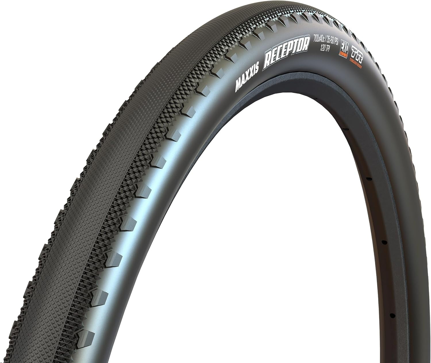 Receptor - Dual Compound - Gravel Bike Tire - 650B, 700C - Tubeless Ready Tire - Walmart.com