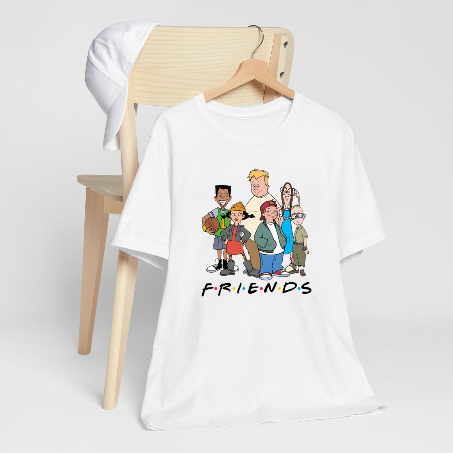 Recess Characters Friends 90s Cartoon Tshirt, Vintage Recess TV Show T ...