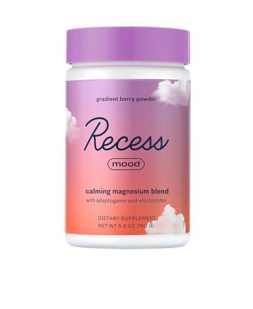 Recess Mood Powder, Calming Magnesium L-Threonate Blend with Passion ...