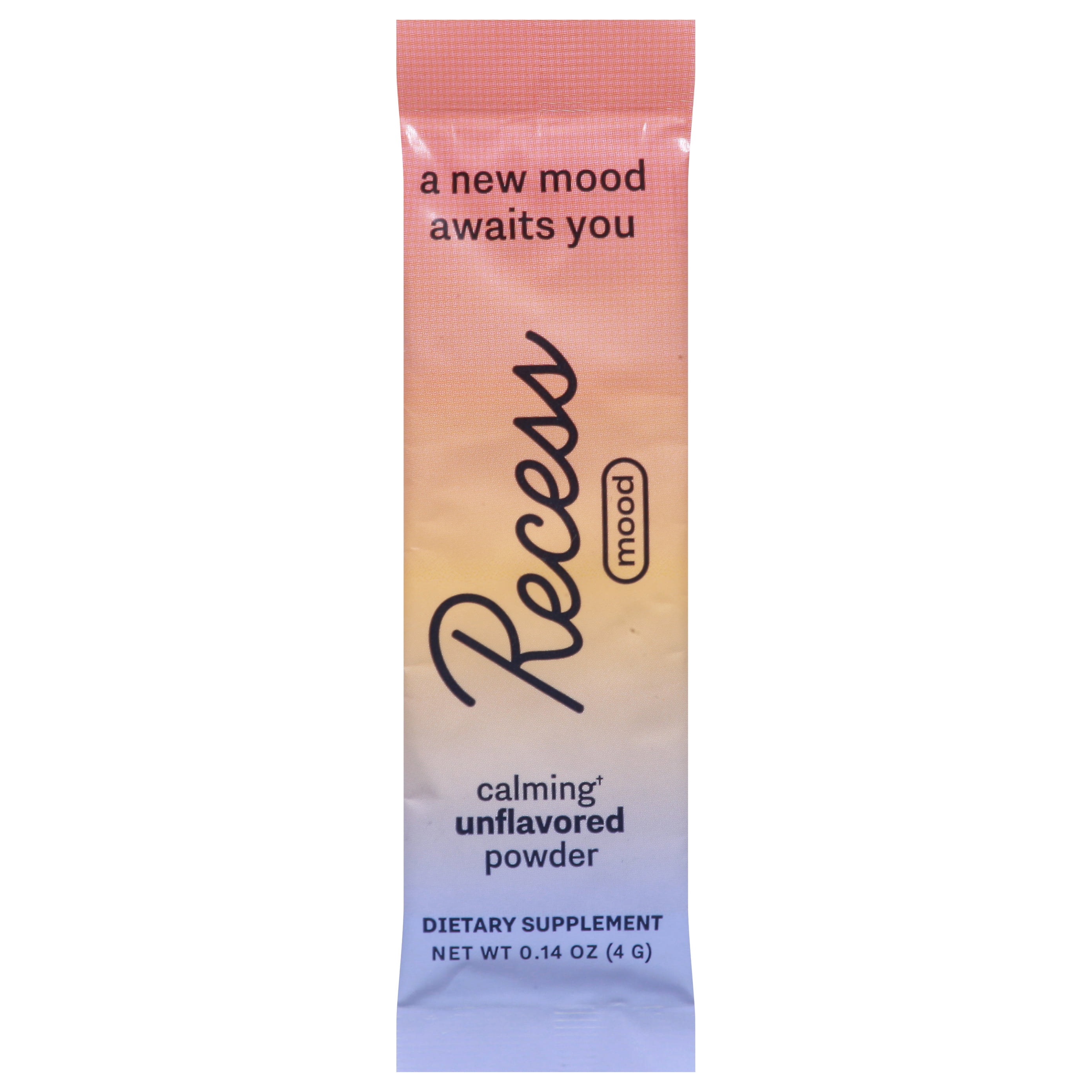 Recess Mood Powder Unflavored, 10 Count, 0.14 oz - Walmart.com