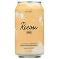 Recess Peach Ginger Sparkling Water 12oz, (12 Pack) - Walmart.com