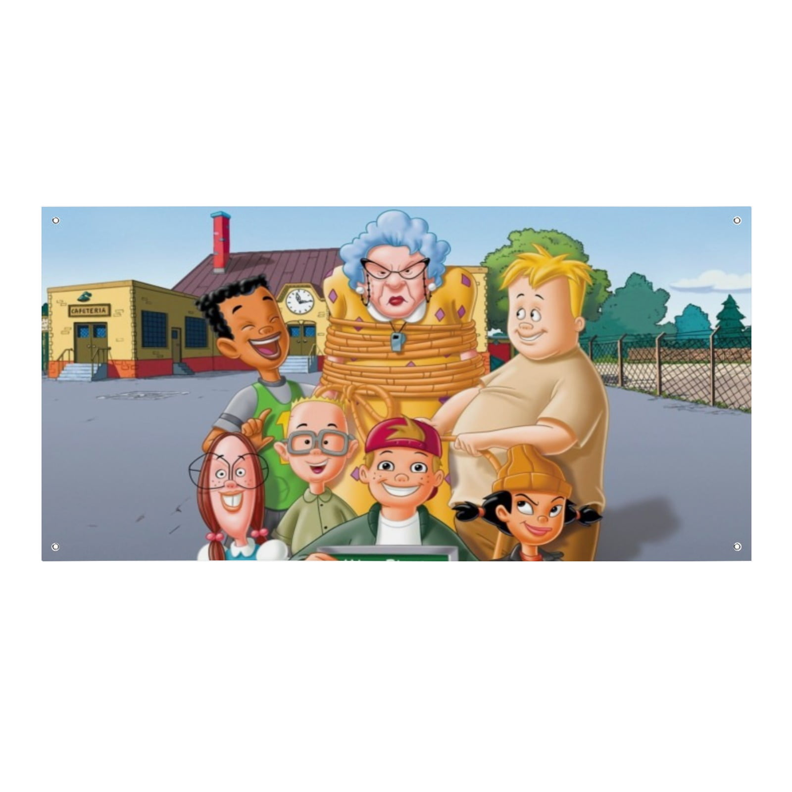 Recess-Theme Backdrops Banner Birthday Party Decor Supplies ...