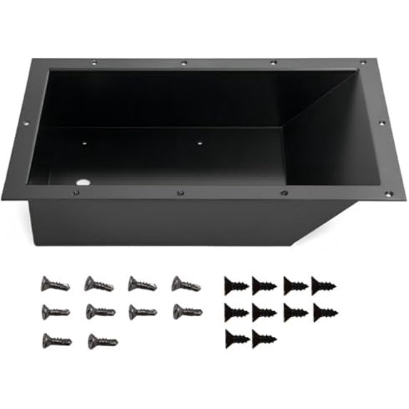 Recessed Boat Trolling Motor Pan, Powder Coated Aluminum Foot Pedal ...