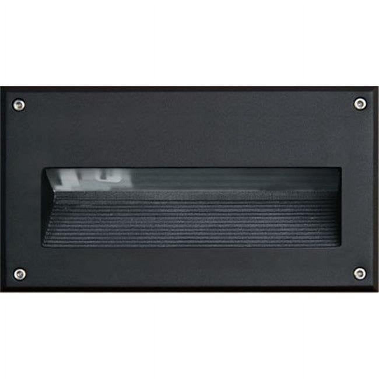 Recessed Brick, Step & Wall Light - 9W 120V, Black - Walmart.com