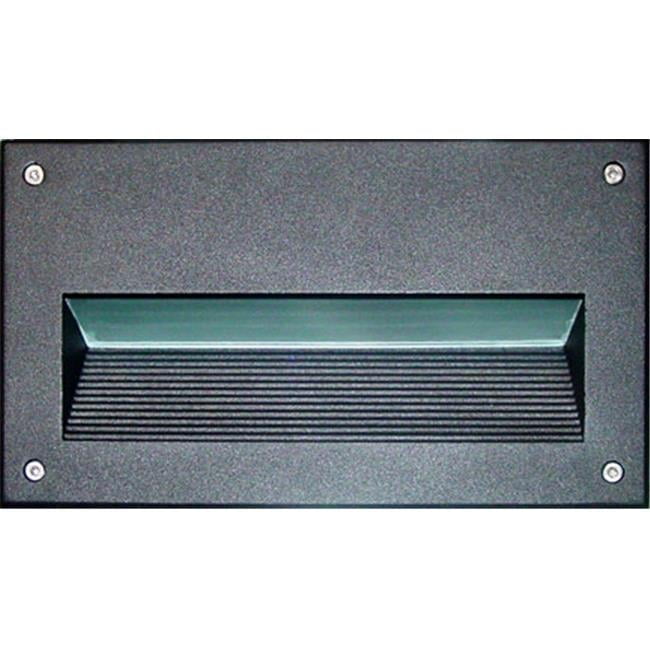 Recessed Brick, Step & Wall Light, Black - 4.95 x 8.80 x 2.90 in ...