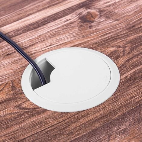 Recessed Desk and Worktop Cable Management for USB, Power, CPU ...