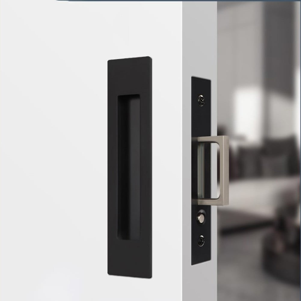 Recessed Finger Flush Pull Sliding Wardrobe Door Handle with Edge Pull ...