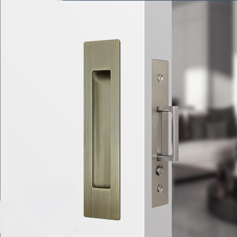 Recessed Finger Flush Pull Sliding Wardrobe Door Handle with Edge Pull ...