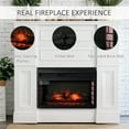 Recessed Fireplace for Bedroom Living Room - Walmart.com