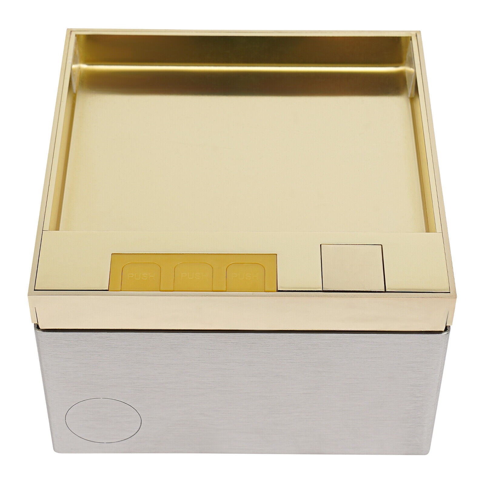 Recessed Floor Socket Box Kit, Recessed Flat Hidden Socket Kit, Hidden ...