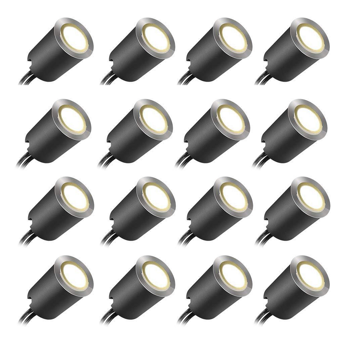 Recessed LED Deck Light Kits with Protecting Shell φ32mm, In Ground ...