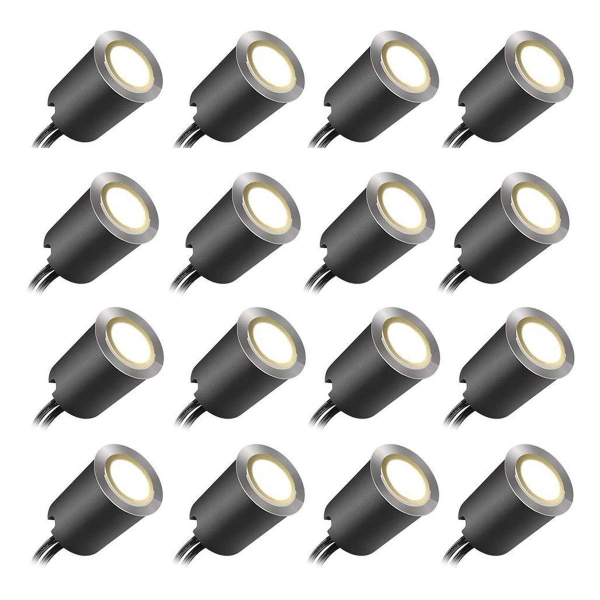 Recessed LED Deck Light Kits with Protecting Shell φ32mm, In Ground ...