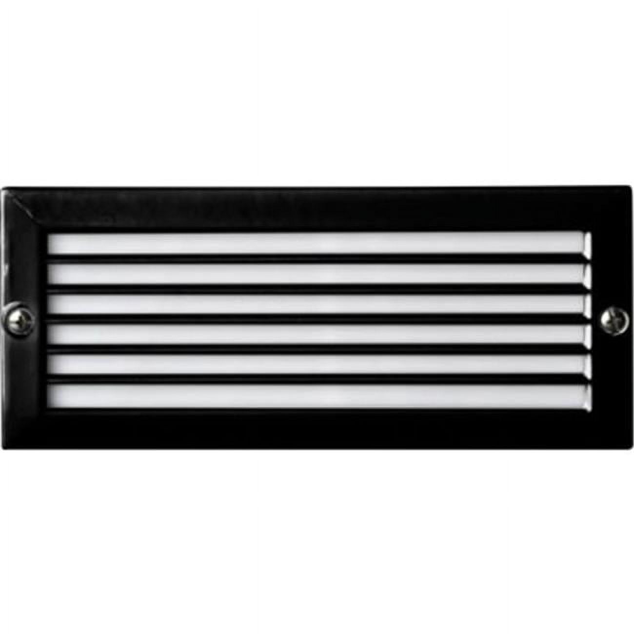 Recessed Louver Brick, Step & Wall Fixture, Black - Walmart.com