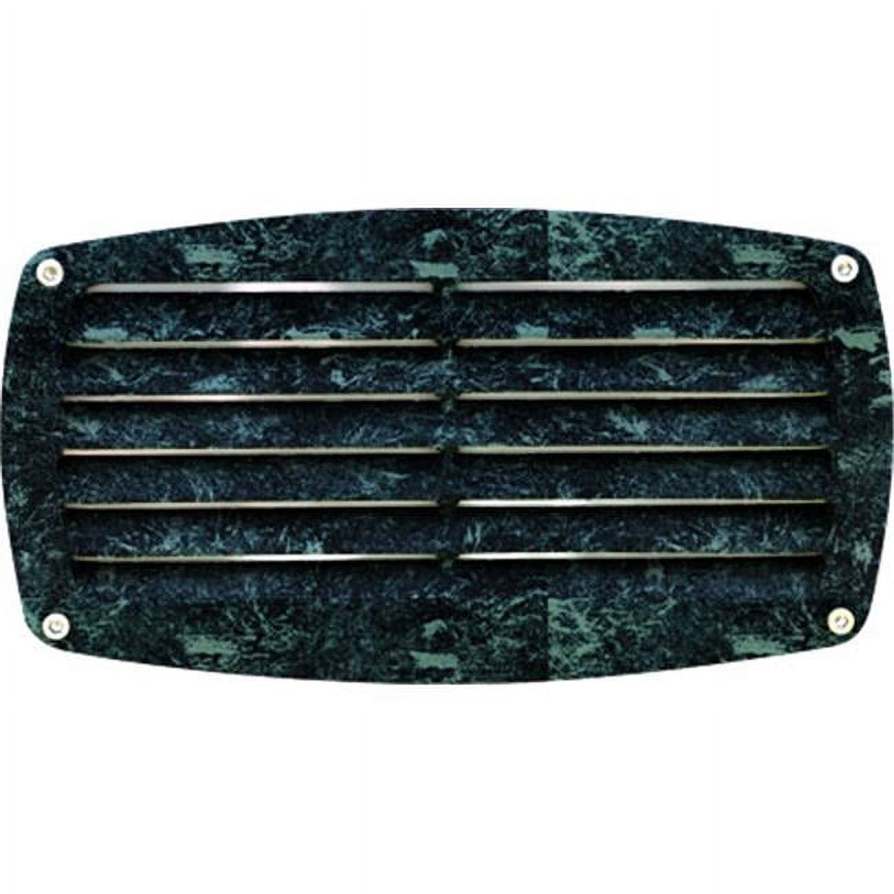 Recessed Louvered Brick, Step & Wall Light, Verde Green - 4.85 x 8.95 x ...