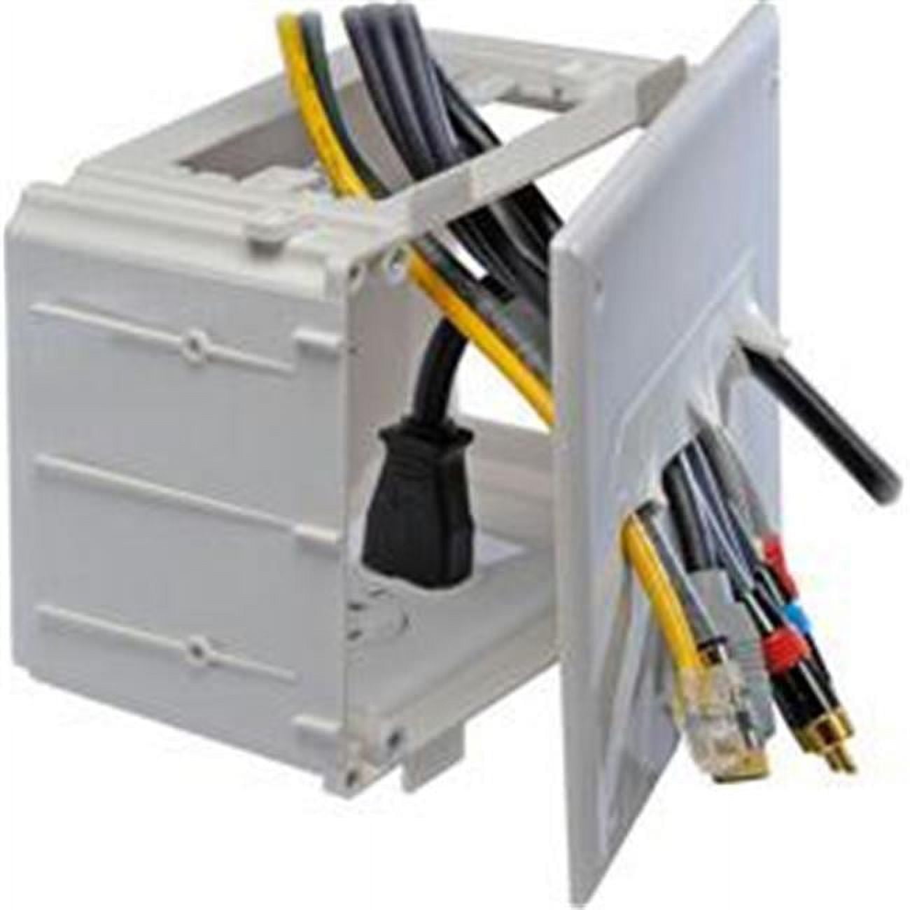 Recessed Media Box - White - Walmart.com