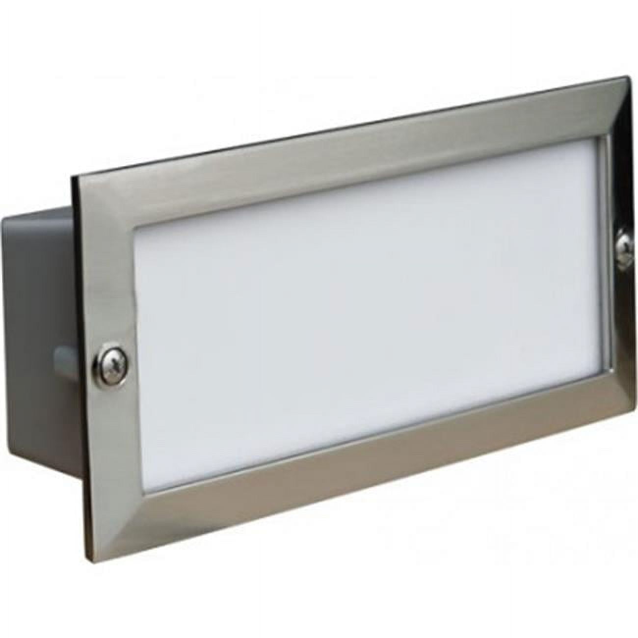 Recessed Open Face Brick, Step & Wall Fixture, Stainless Steel ...
