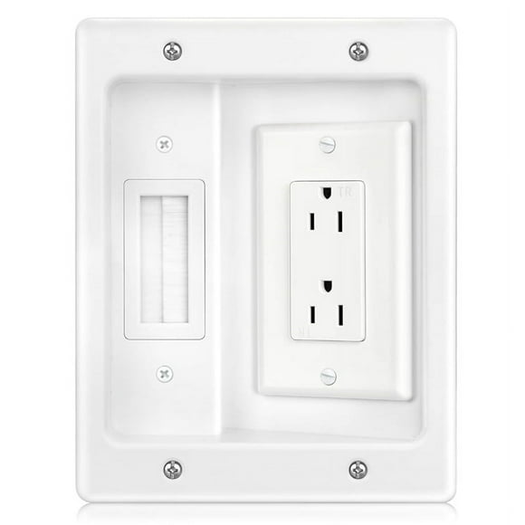 Recessed Outlet Wall Mount Tv