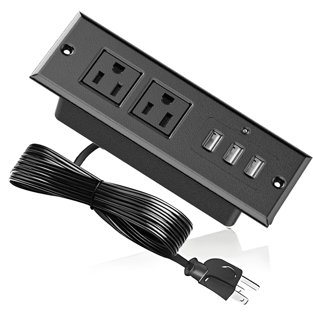 Hanging Power Sockets and Light Fixtures for Home and Workshop