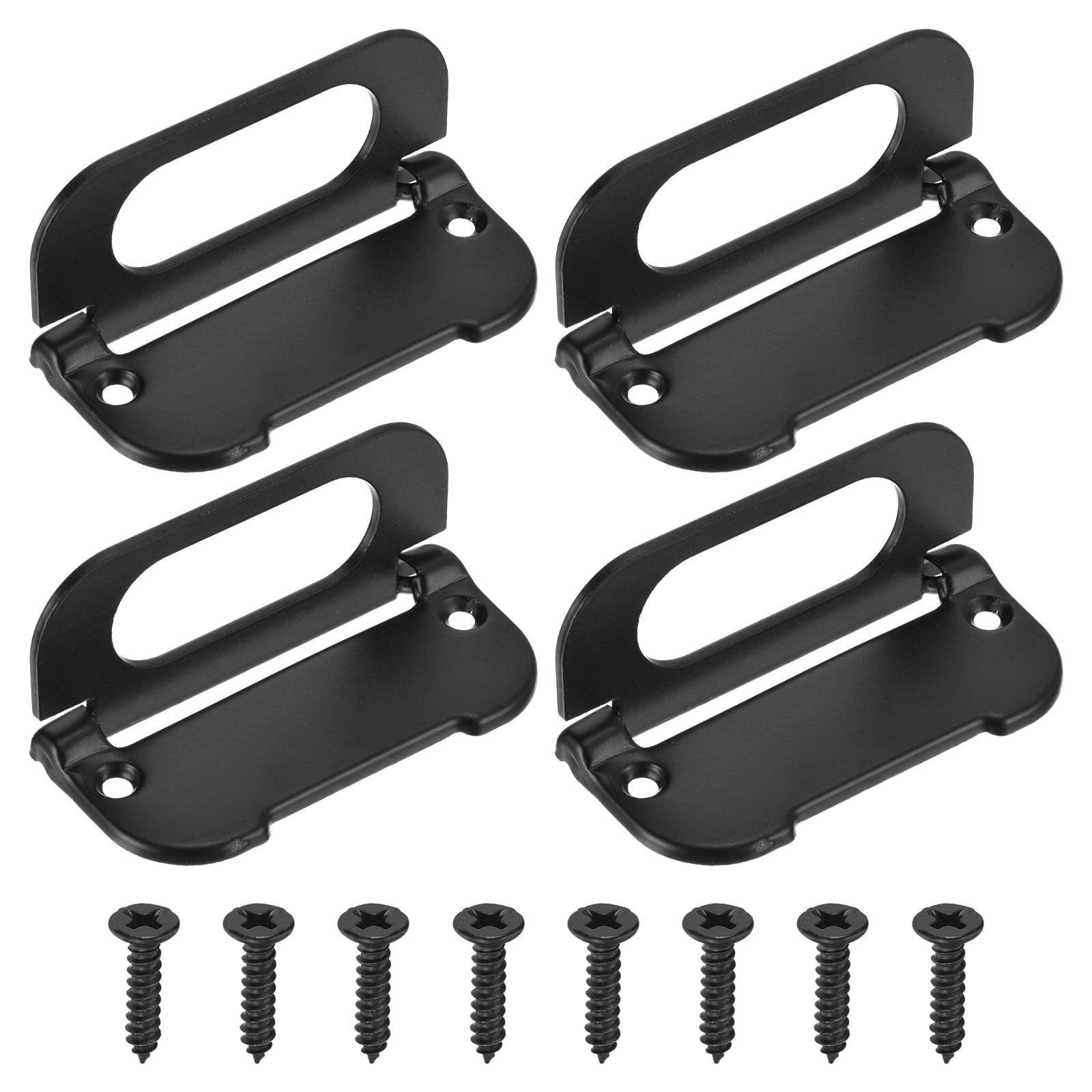 Recessed Pull Door Handle, 4 Pack Invisible Flush Pull Handle with ...