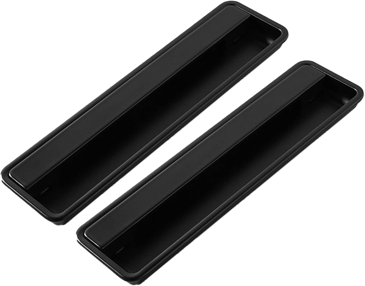 Recessed Pulls ,Sliding Door Handle, 2 pcs Rectangular Recessed Flush ...