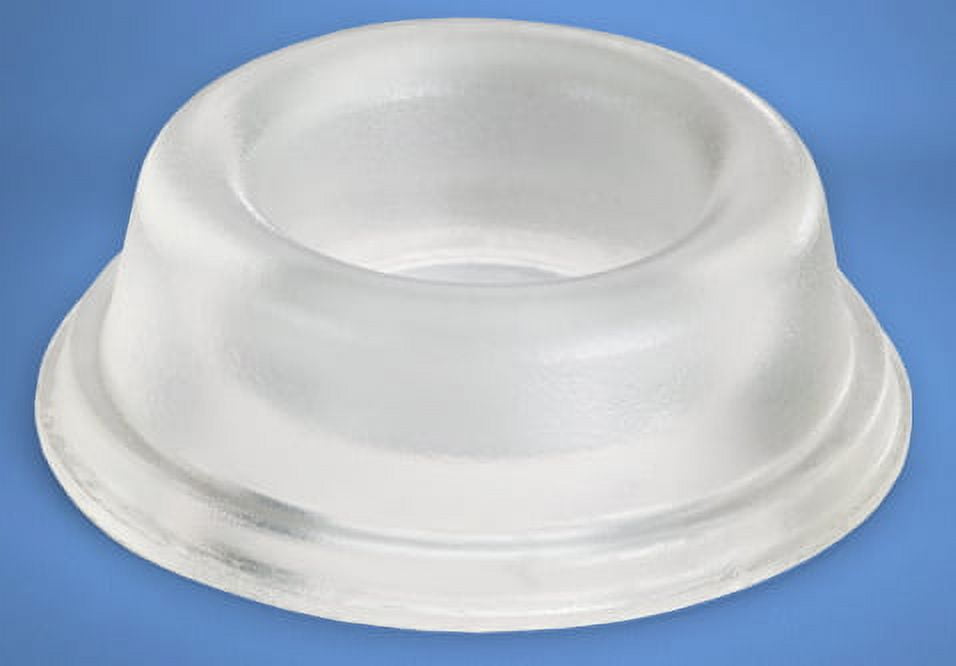 Recessed Self-Adhesive Rubber Door Stoppers 1.810" x .600" - 25 pack ...