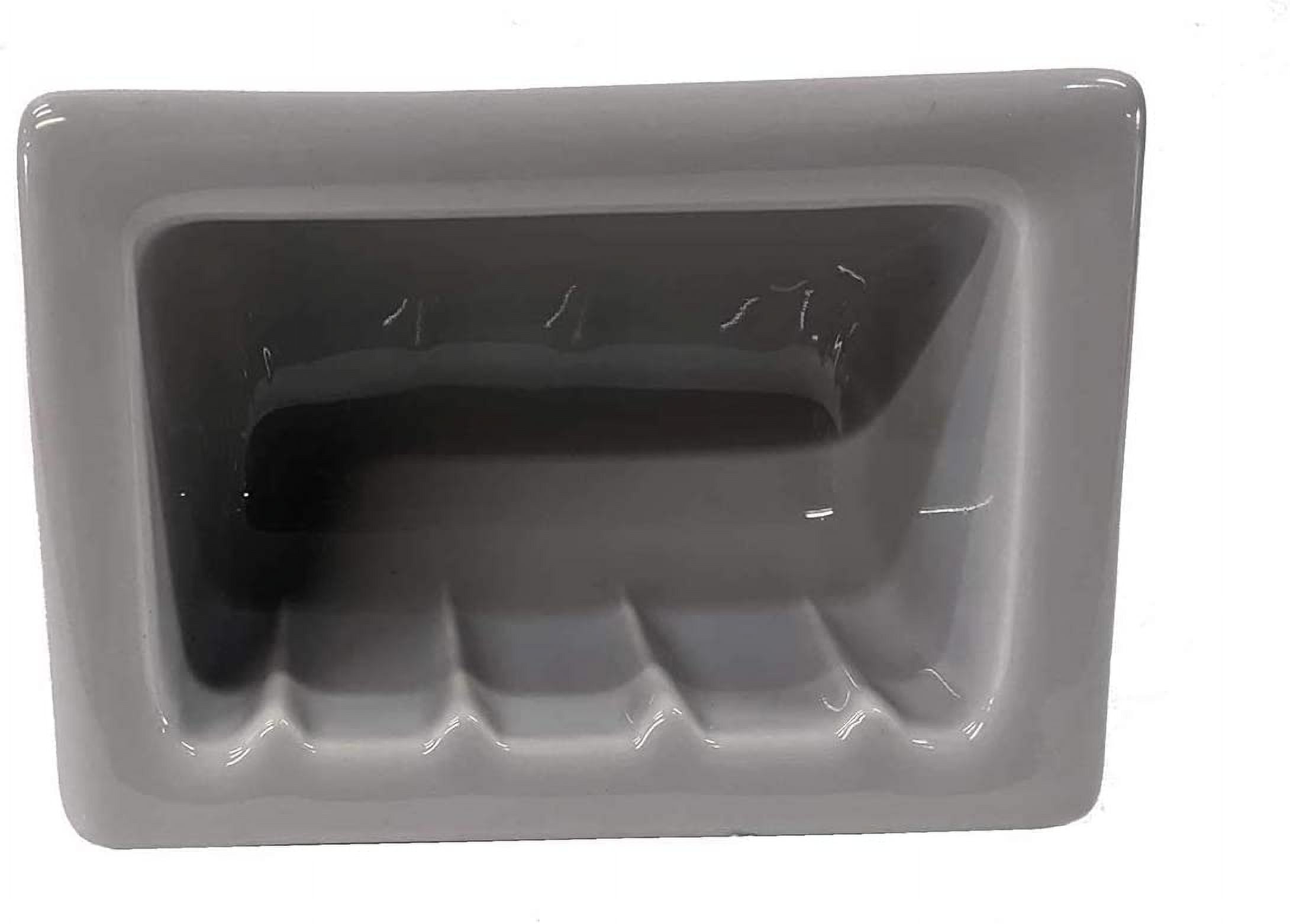 Recessed Shower Porcelain 6X4 Perfect for Soap and or Foot Rest - Easy ...