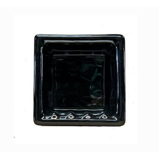 Recessed Soap Dish - Foot Rest Niche - Porcelain - Approx 6x6 - Black ...