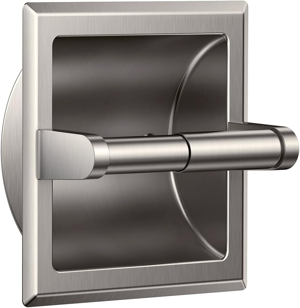 Recessed Toilet Paper Holder, Stainless Steel Durable Tissue Roll ...