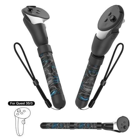Prociv VR Gorilla Tag Long Arms, Handle Attachments for Meta Quest 3S/3 ...