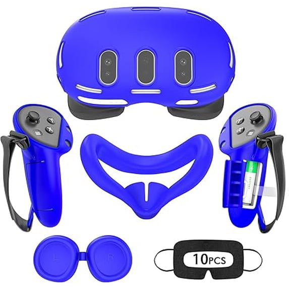 Rechale VR Silicone Case for Meta Quest 3, Design Upgraded Accessories ...