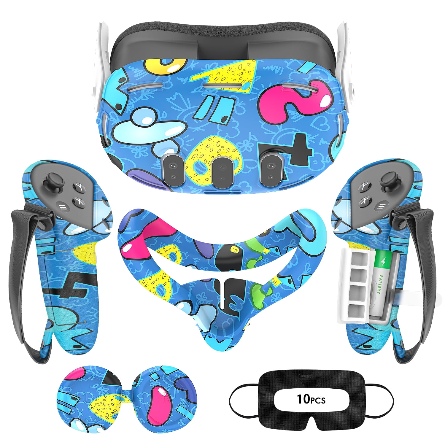 Rechale VR Silicone Case for Meta Quest 3, Design Upgraded Accessories ...