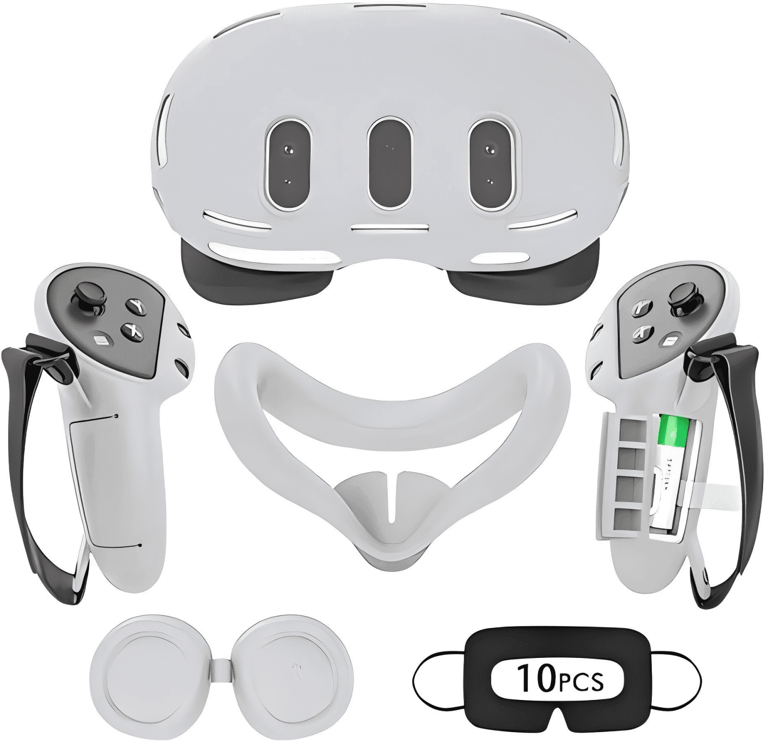 Rechale VR Silicone Case for Meta Quest 3, Design Upgraded Accessories ...