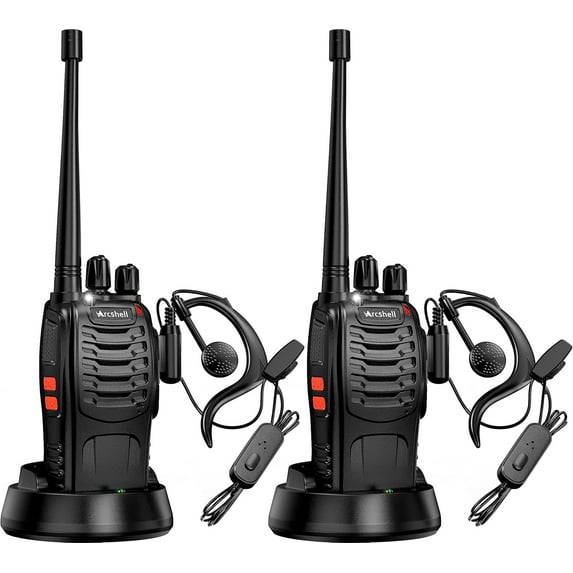 RecharXIULINeable LonXIULIN RanXIULINe Two-Way Radios with Earpiece 2 ...