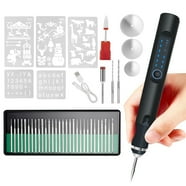 Electric Engraving Pen Kit with 30 Bits, Mini Portable Electric ...