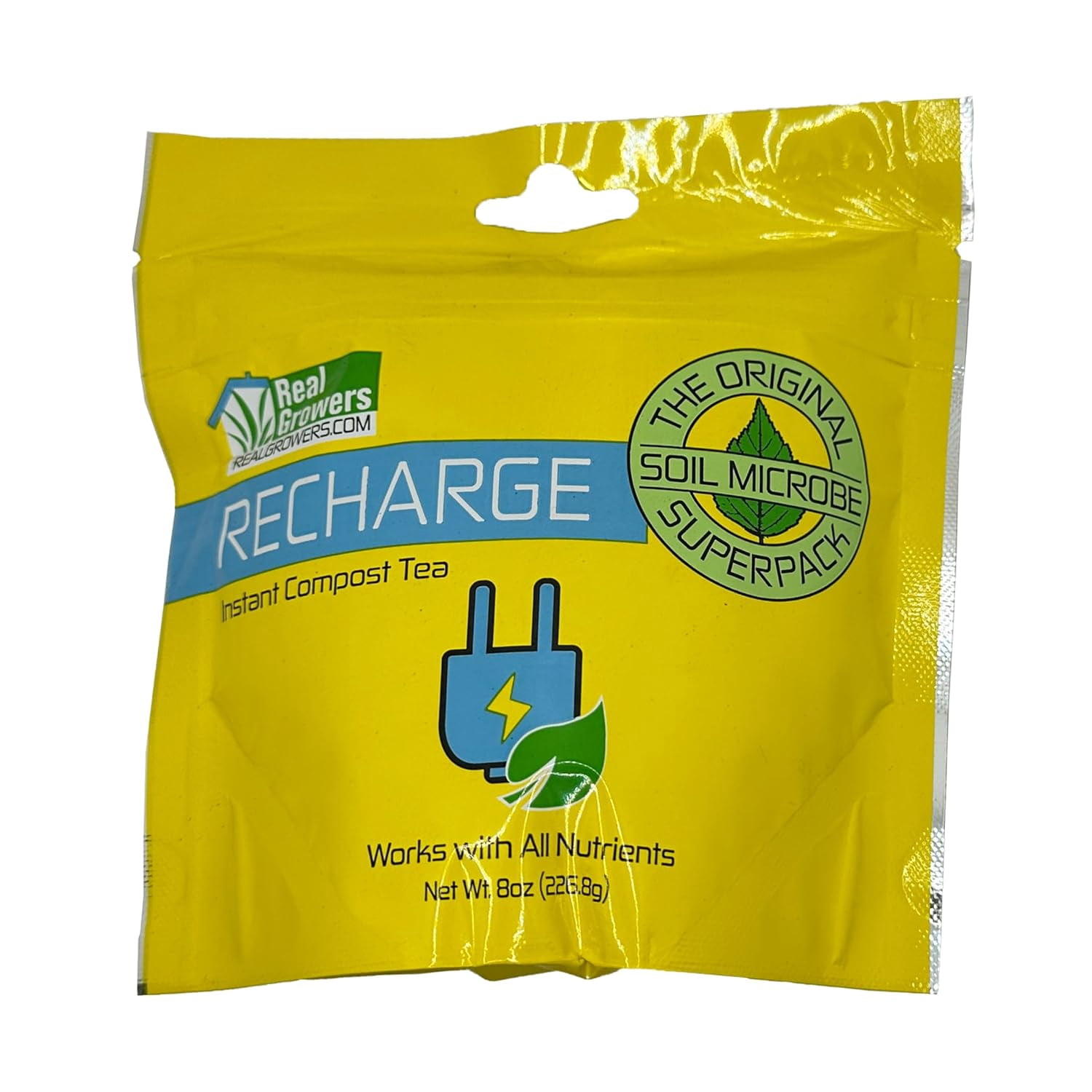 Recharge - Mycorrhizae Instant Compost Tea/Soil Microbes for Plant ...