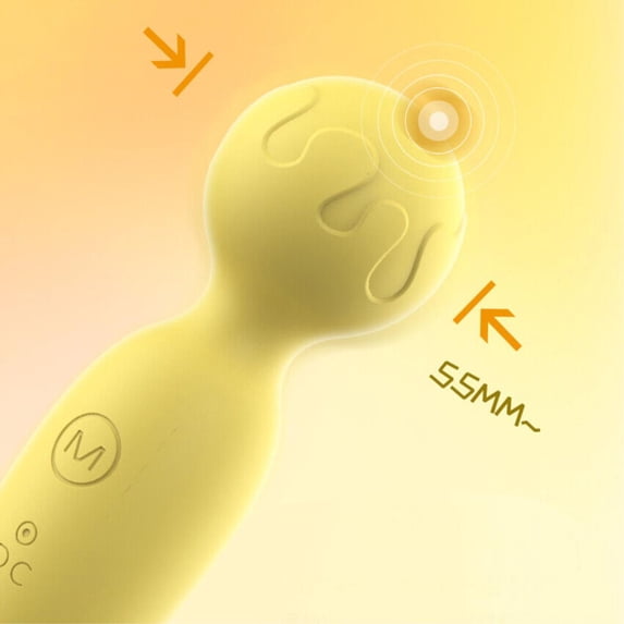 Rechargeable 10-Speed Handheld Massager, Mini Size for Portable Muscle ...