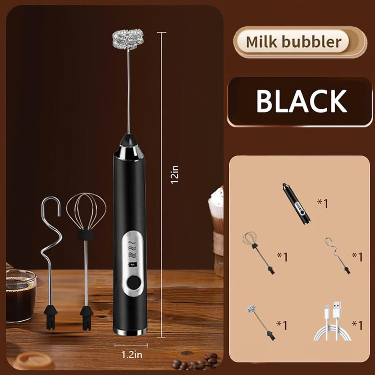 Rechargeable 3-Speed Hand Mixer - Multifunctional Kitchen Mixer, Baking ...