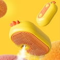 Rechargeable 3-in-1 Steamy Pet Brush Cleanser - Pet Comb with Steam ...