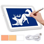 Lightmaster 9" x 12" (A4) Light Box 5V Ultra-Thin Profile w/ USB Power ...