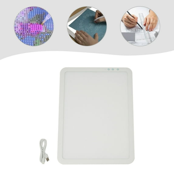 Rechargeable A3 LED Light Pad, Light Box for Tracing, Powered by ...