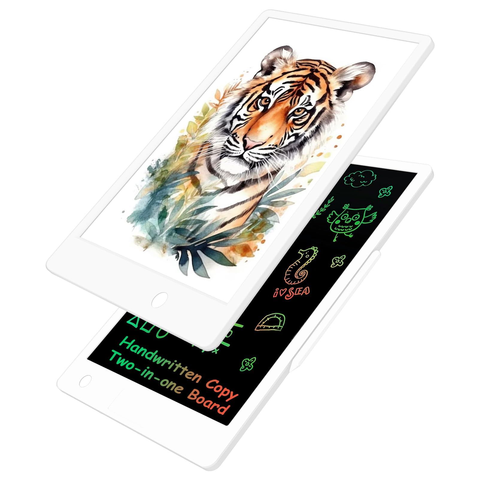 Rechargeable A4 LED Tracing Board with LCD Writing Tablet, Battery Powered Tracing Light Box ...