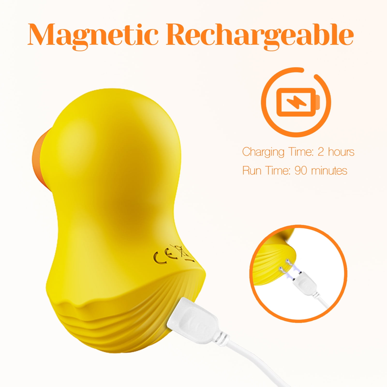 Rechargeable Adult Sex Toys For Women Solo Play Mr Duckie Clitoral Sucking Vibrator For Clit