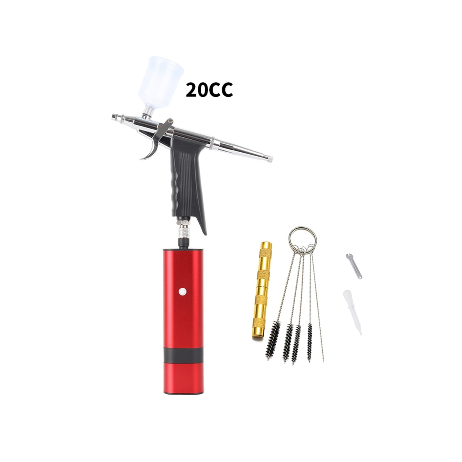 Rechargeable Airbrush Kit with Gravity Trigger Type Spray Gun for Art ...