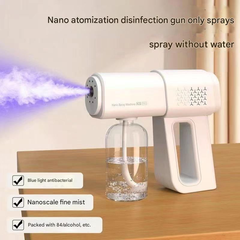 Rechargeable Atomizer Sprayer Gun Handheld Nano Spray Cordless ...