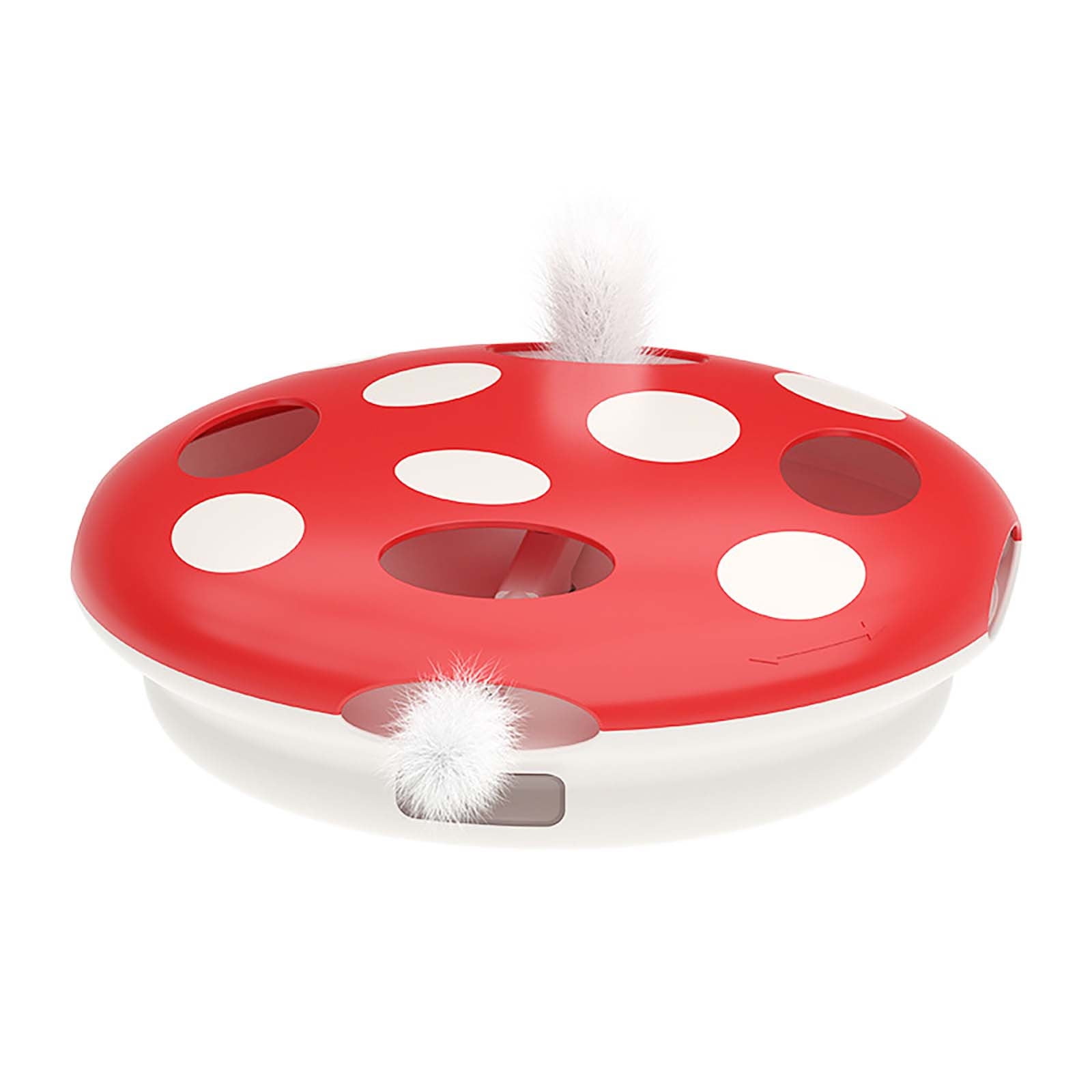 Rechargeable Automatic Cat Teaser Toy – Interactive 7-Hole Enrichment ...