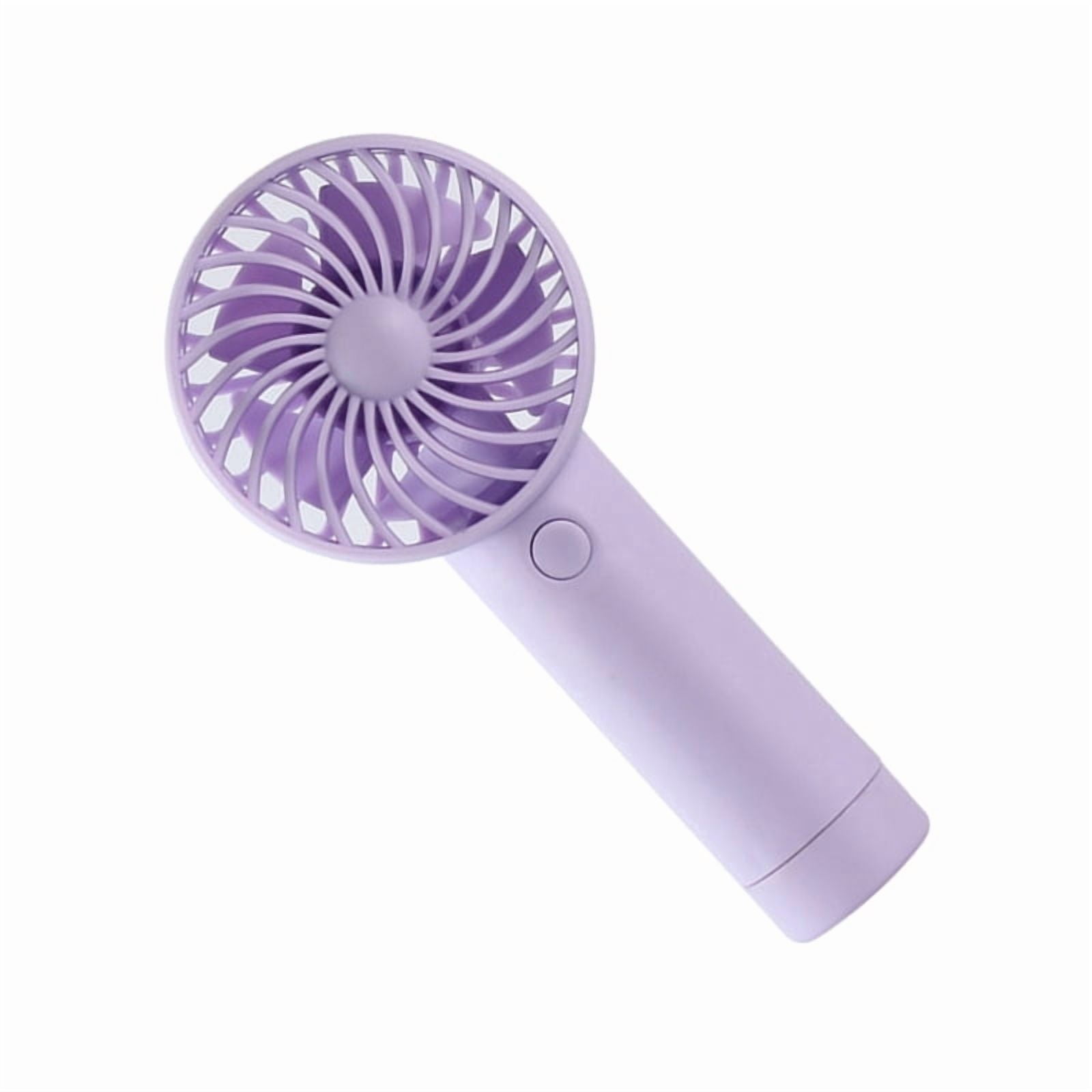 Rechargeable Battery Cooling Fan with Base USB Fan Pocket Fan Handheld ...
